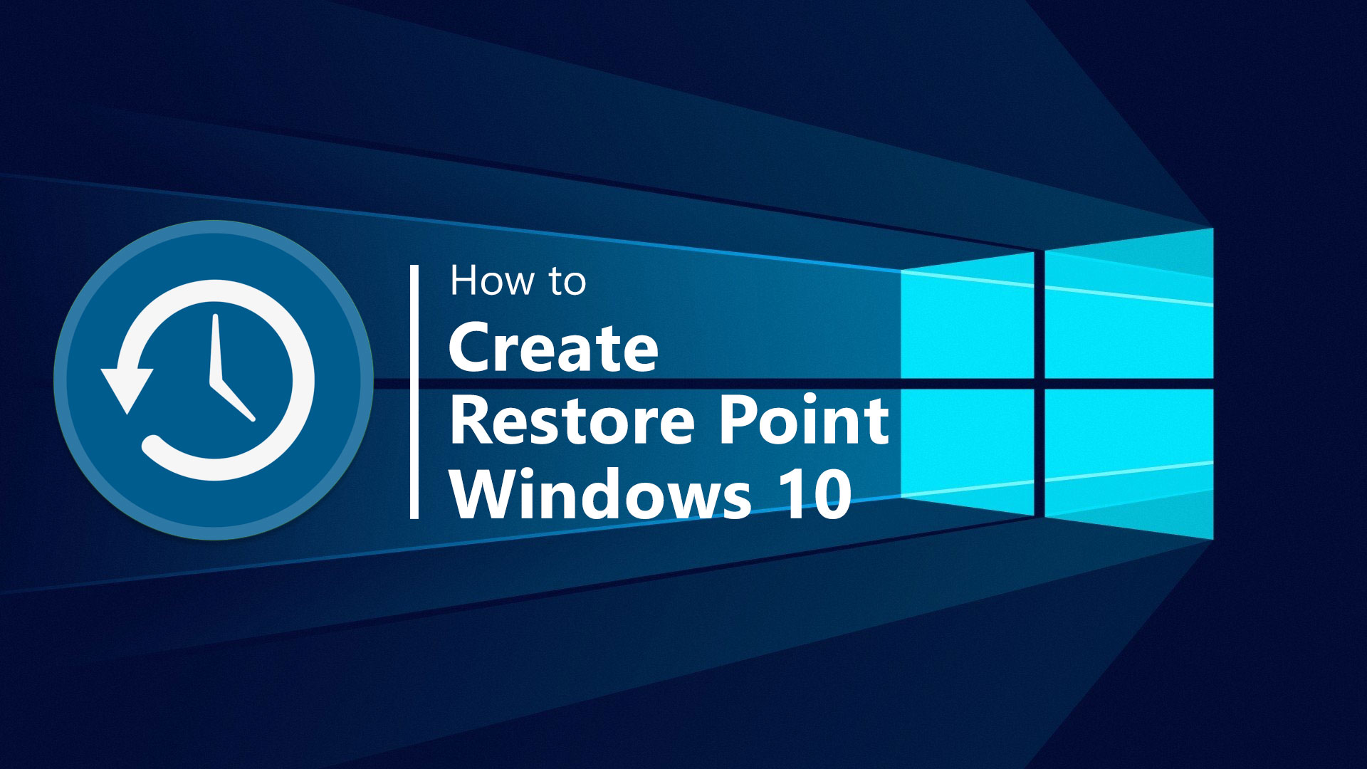 Comment créer un point de restauration du système dans Windows 10